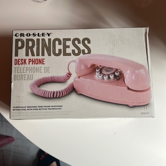 Crosley | Cell Phones & Accessories | Crosley Princess Desk Phone Brand ...